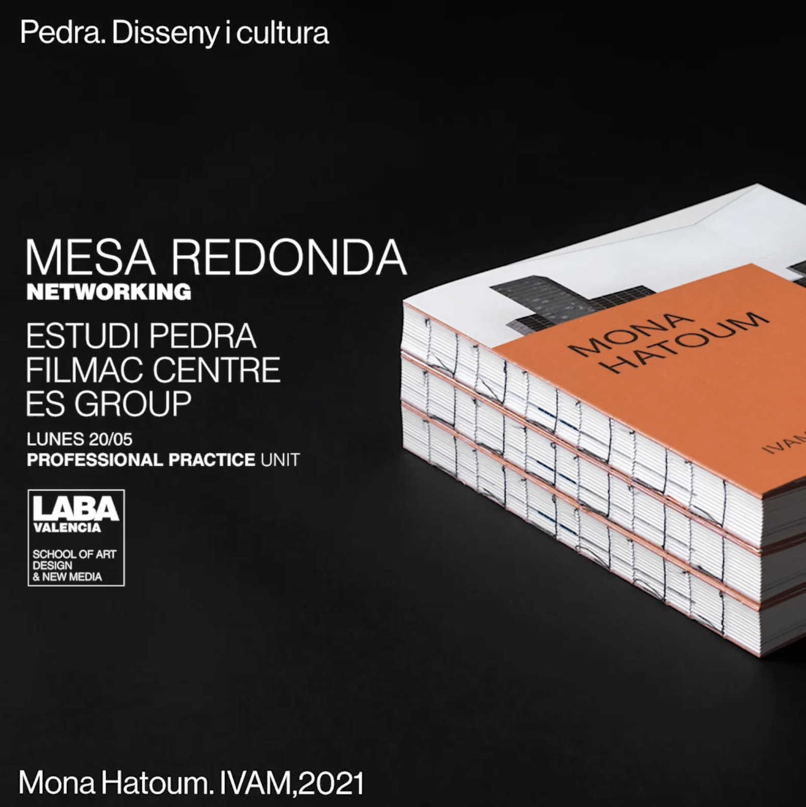 Network round table - LABA Valencia students with Estudi Pedra, Filmac ...
